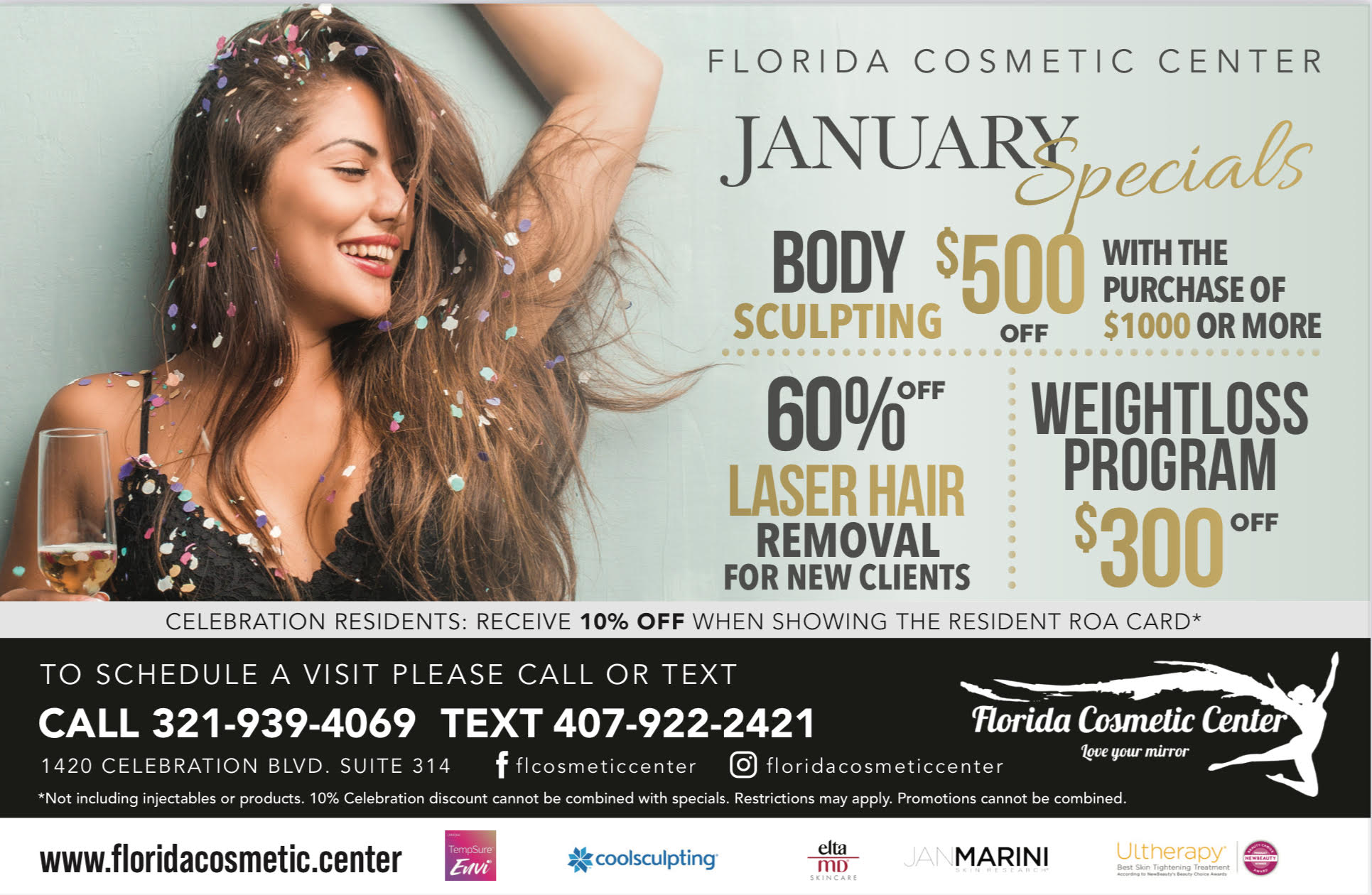 Medical Spa in Celebration, FL - Florida Cosmetic Center Special Offers ...